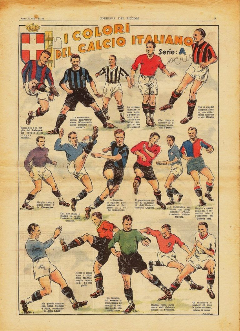 A Guide to Serie A and Italian Football Team Colors