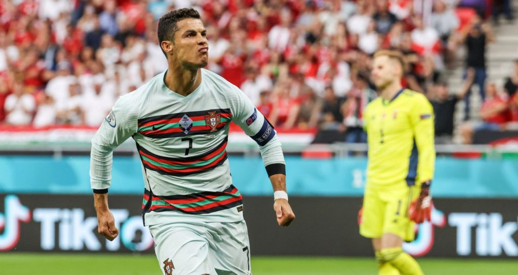 Portugal and Cristiano Ronaldo Wake Up Late, Then Brush Hungary Aside
