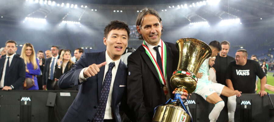 Inter President and Coach Add to Their Trophy Cabinet